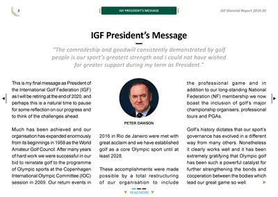 IGF Biennial Report 2019-20